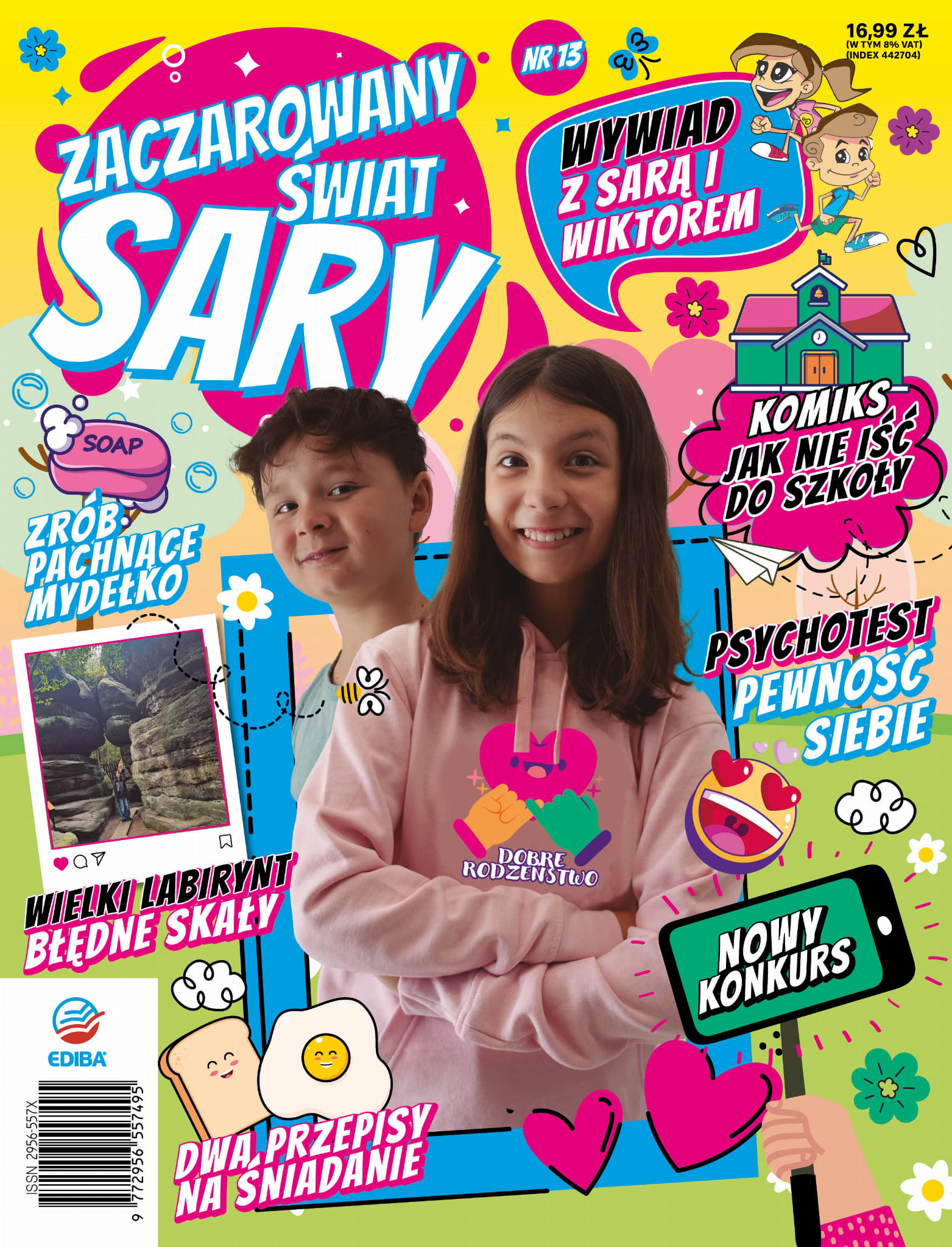 Magazyn Zaczarowany Świat Sary nr 13 Zaczarowany Świat Sary